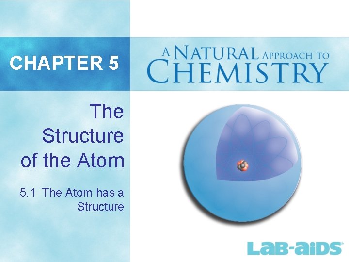 CHAPTER 5 The Structure of the Atom 5