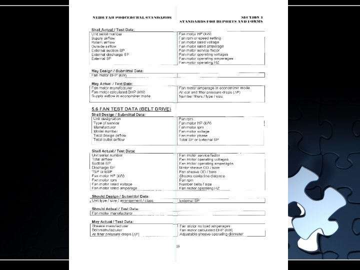 NEBB Procedural Standards Reports Jason Huffman Pacific Test