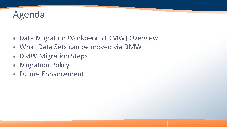 Edit Master text styles o Data Migration Workbench