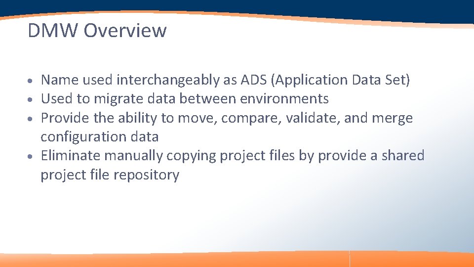 Edit Master text styles o Data Migration Workbench