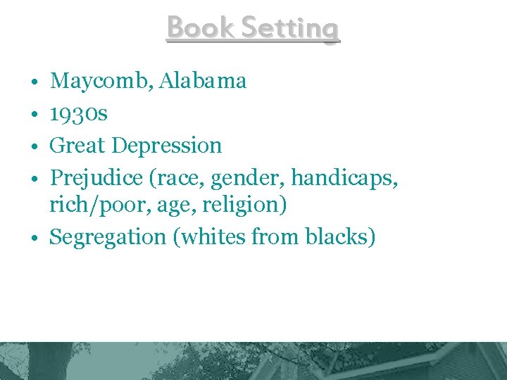 To Kill A Mockingbird Context and Introduction Author