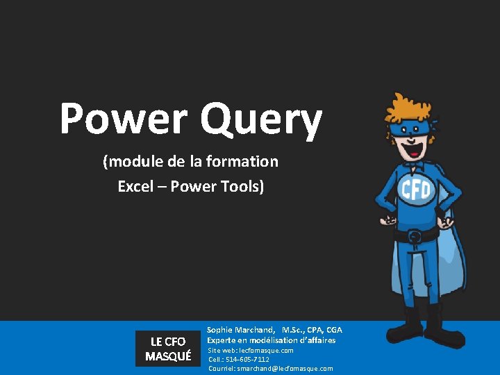 Power Query module de la formation Excel Power