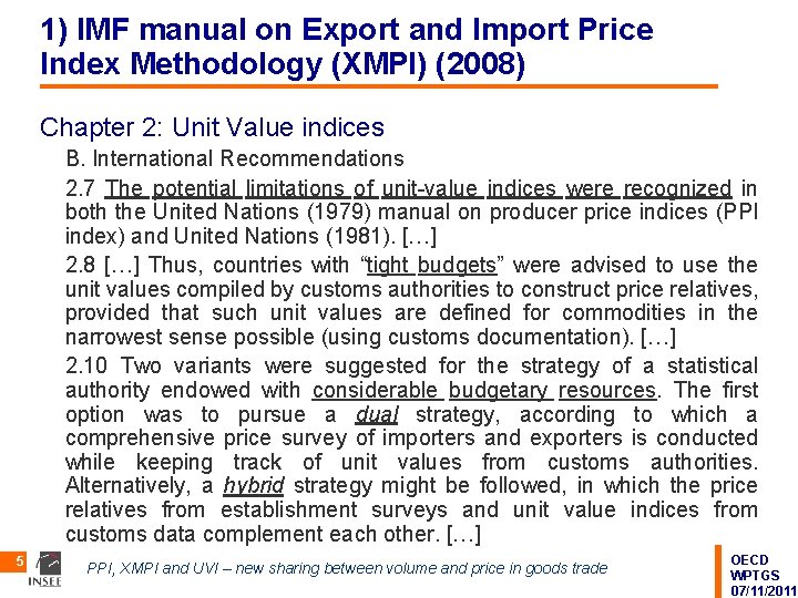 PPI XMPI and UVI new sharing between volume