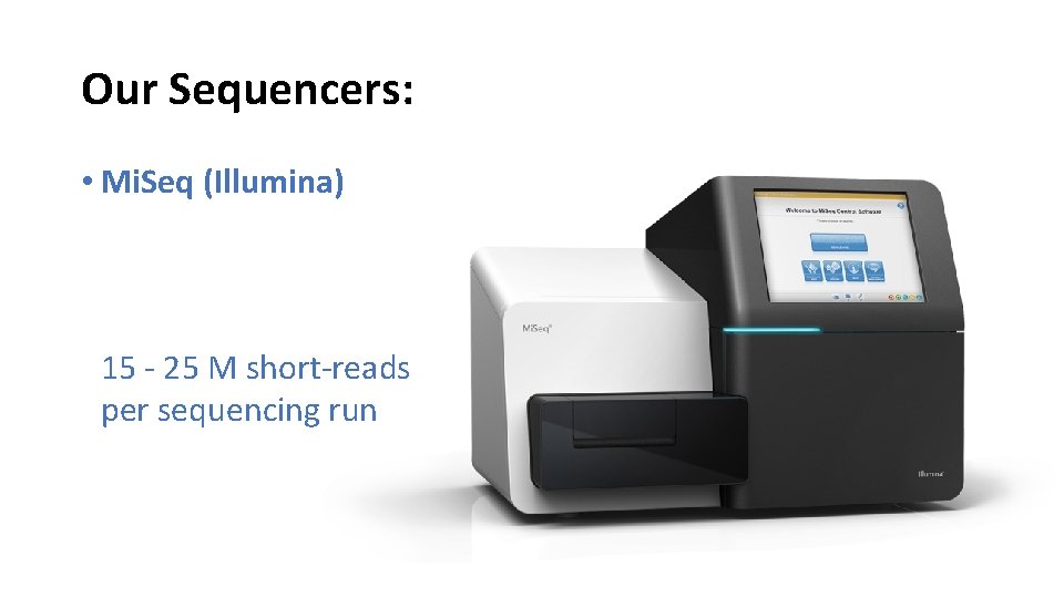 Genomics Core Lab Department of Pathology Brody School