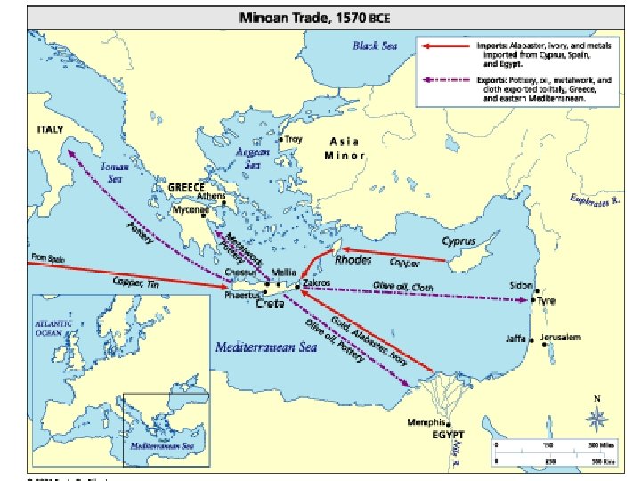 Seafaring Traders Minoan Trading Ship Phoenician Trading Ship