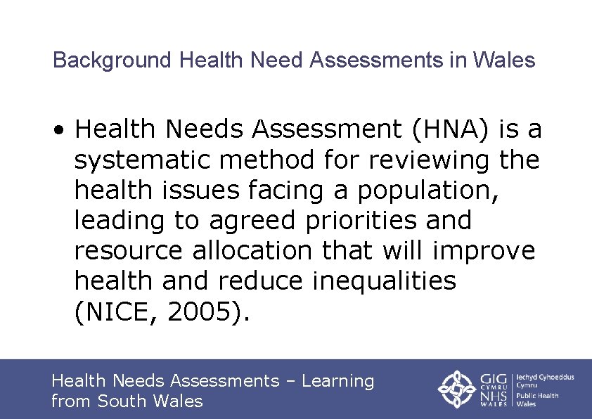 Prison Health and Equity Meeting the Public Health