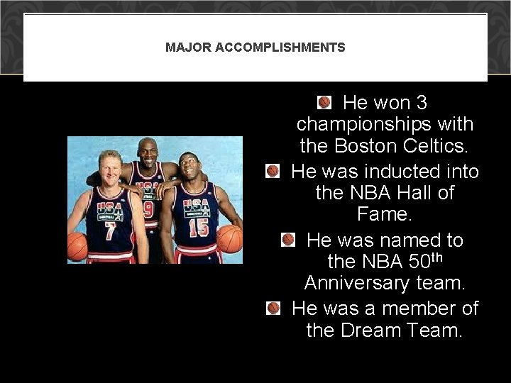 LARRY BIRD Fielding C B 1 2013 BEFORE