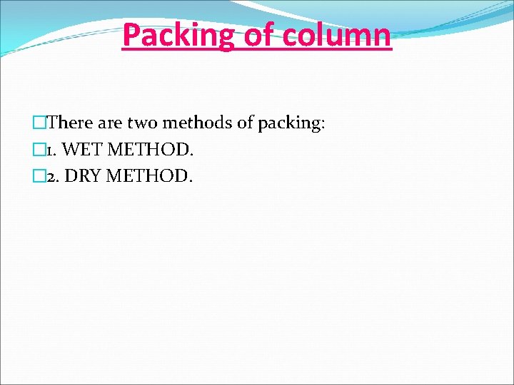 SEPARATION OF MIXTURE BY USING COLUMN CHROMATOGRAPHY INSTRUMENT