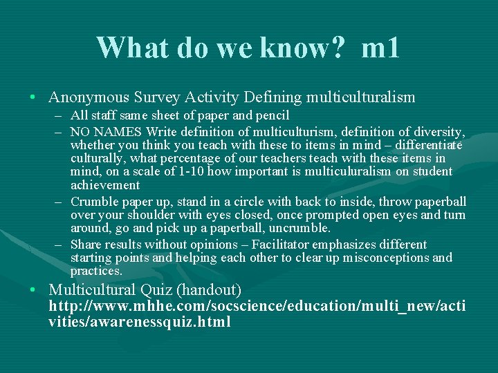 What is Multiculturalism and WhyHow is it important