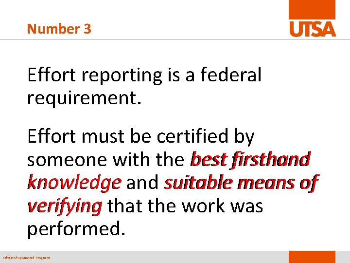 Time and Effort Basics From Commitments to Certification