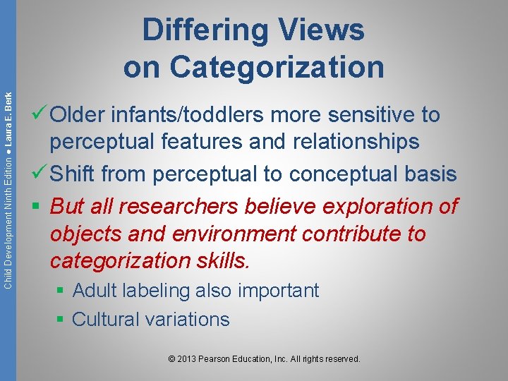 Child Development Ninth Edition Laura E Berk Chapter