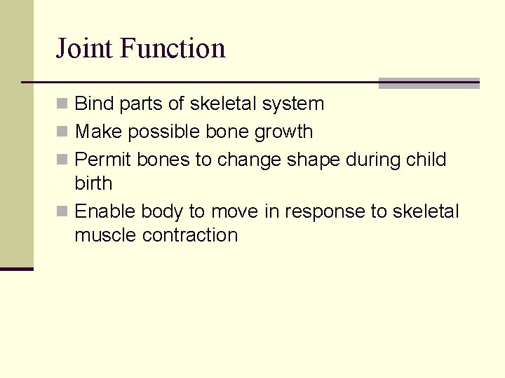 The Skeletal System The head bones connected to