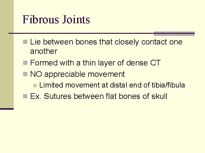 The Skeletal System The head bones connected to