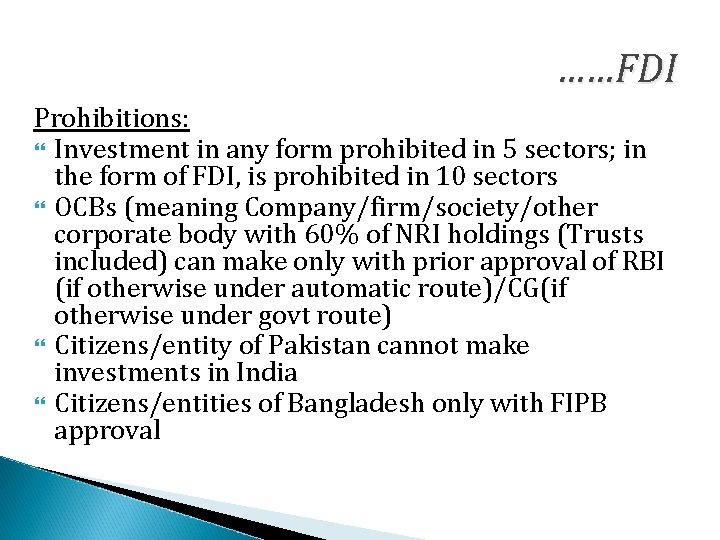 FOREIGN COLLABORATIONS and JOINT VENTURES By Krishna Sharan