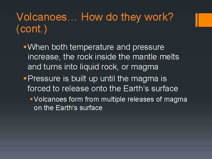 The Ring of Fire A Presentation by Danny