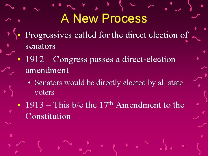 The Progressive Era 1890 1920 Chapter 18 Section