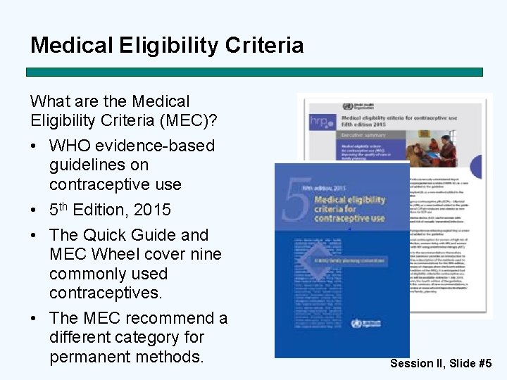 Session II Who Can Have Tubal Ligation Female