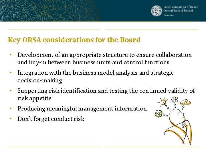 Risk Management in a Solvency II world Mark