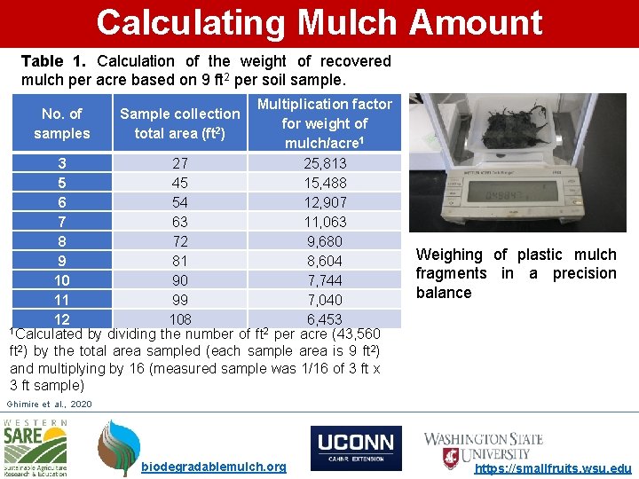 Biodegradable Plastic Mulch Professional Training Soil Sampling For