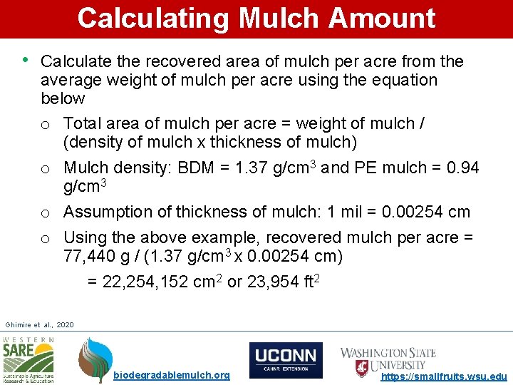 Biodegradable Plastic Mulch Professional Training Soil Sampling For