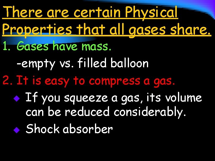 Chapter 14 Gases And Gas Laws Gas Behavior