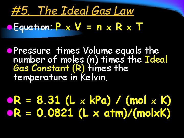Chapter 14 Gases And Gas Laws Gas Behavior