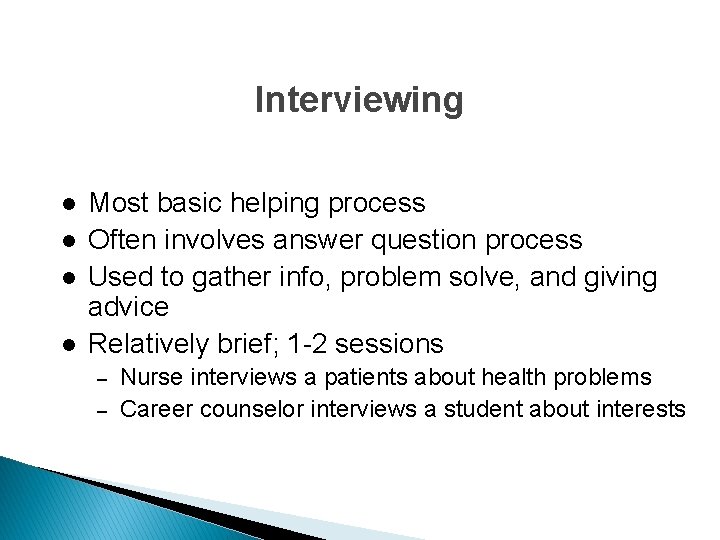 This week Introduction Chapter 1 to counseling psychotherapy