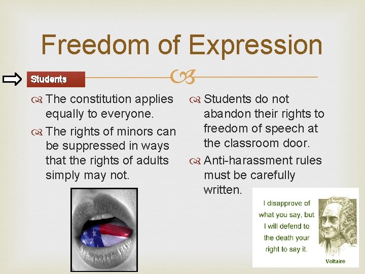 Protecting Rights of Students Teachers Shawnee Patten Shelby