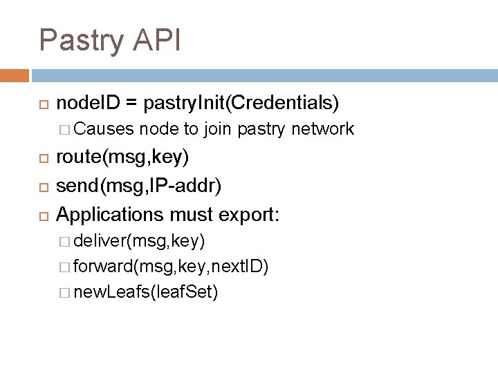 SCRIBE A largescale and decentralized applicationlevel multicast ...