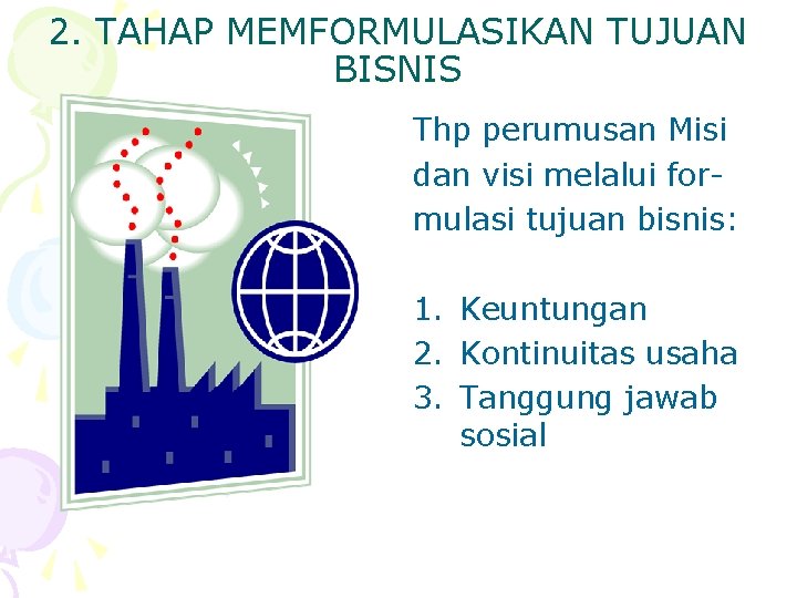 PRINSIP PERENCANAAN BISNIS Pengertian Rencana usaha Tujuan Penyusunan