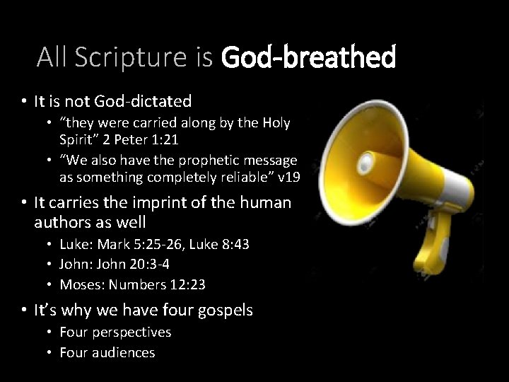 All Scripture is Godbreathed Truths from 2 Timothy