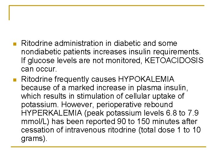 Review of common obstetric drugs Yutopar PitonS and