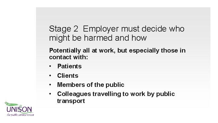 May 19 2020 BASIC HEALTH AND SAFETY PRINCIPLES