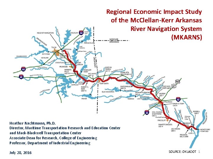 Regional Economic Impact Study of the Mc ClellanKerr
