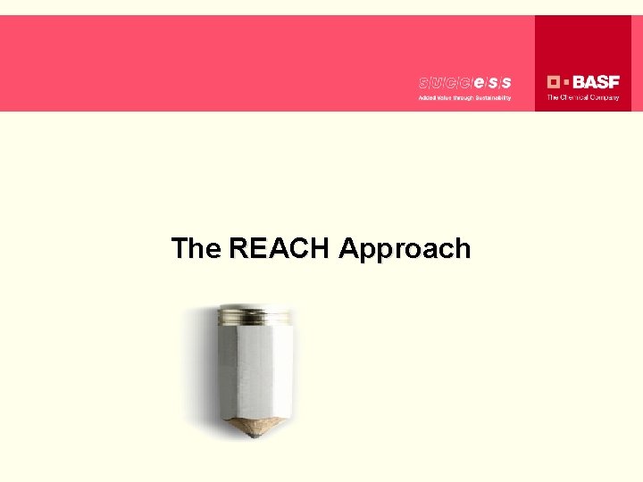 Success BASFs Approach to Sustainability in Customer Interaction