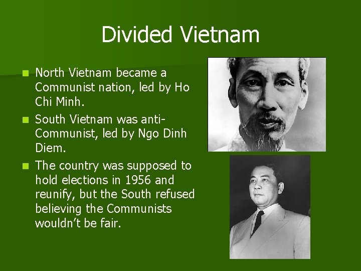 Ch 24 The Vietnam War 1954 1975 Section