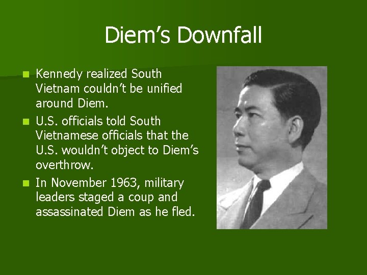 Ch 24 The Vietnam War 1954 1975 Section