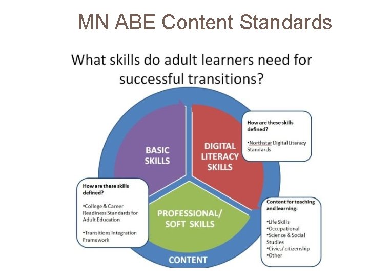 INTRODUCTION TO ABE CONTENT STANDARDS Student goals and