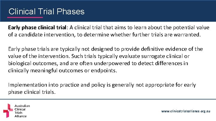 Implementability How to plan design conduct and report