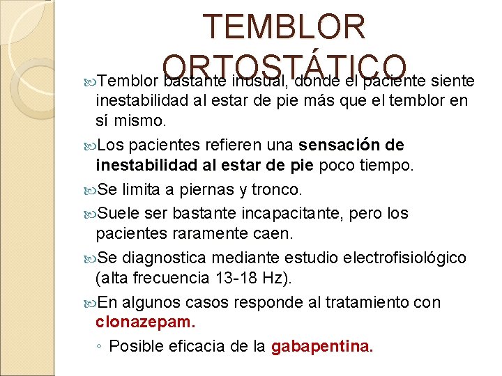 MANEJO DEL PACIENTE CON TEMBLOR EN AP ALBERTO