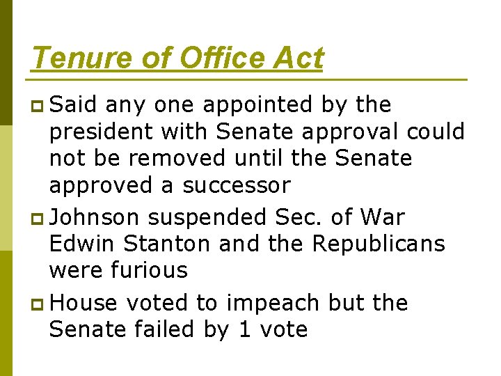 AP Chapter 17 Reconstruction Politics of Rebuilding America