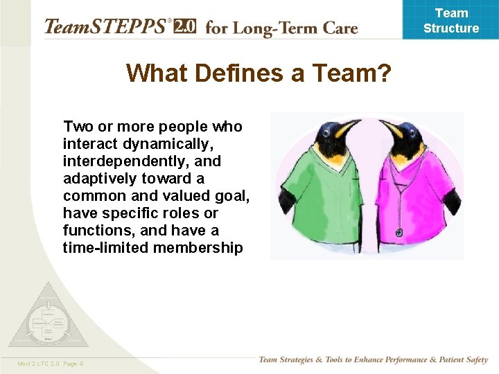 Team Structure Team Structure Objectives n Discuss benefits