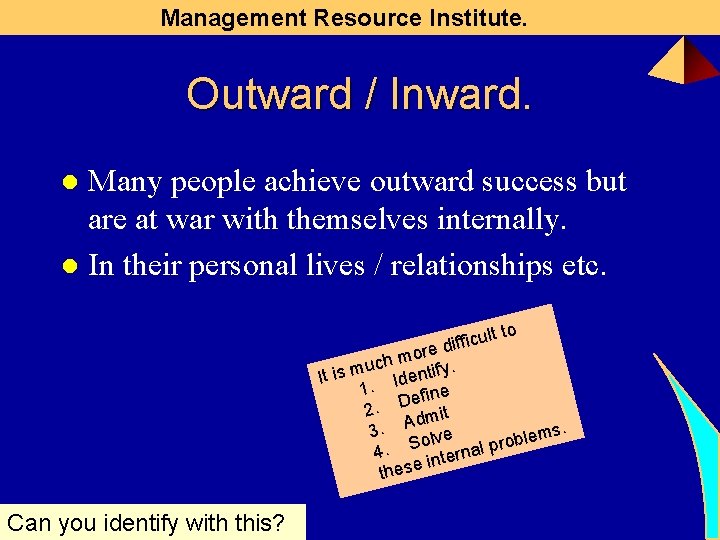 Management Resource Institute Women in Business Conference l