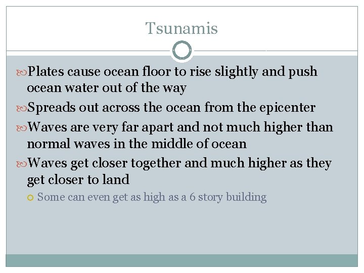 Earthquake Hazards and Safety CHAPTER 2 SECTION 3