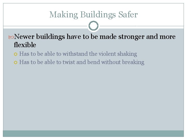 Earthquake Hazards and Safety CHAPTER 2 SECTION 3