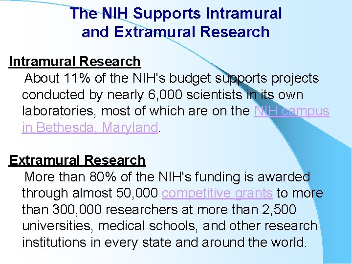 Information about the NIH Fogarty International Center Grants