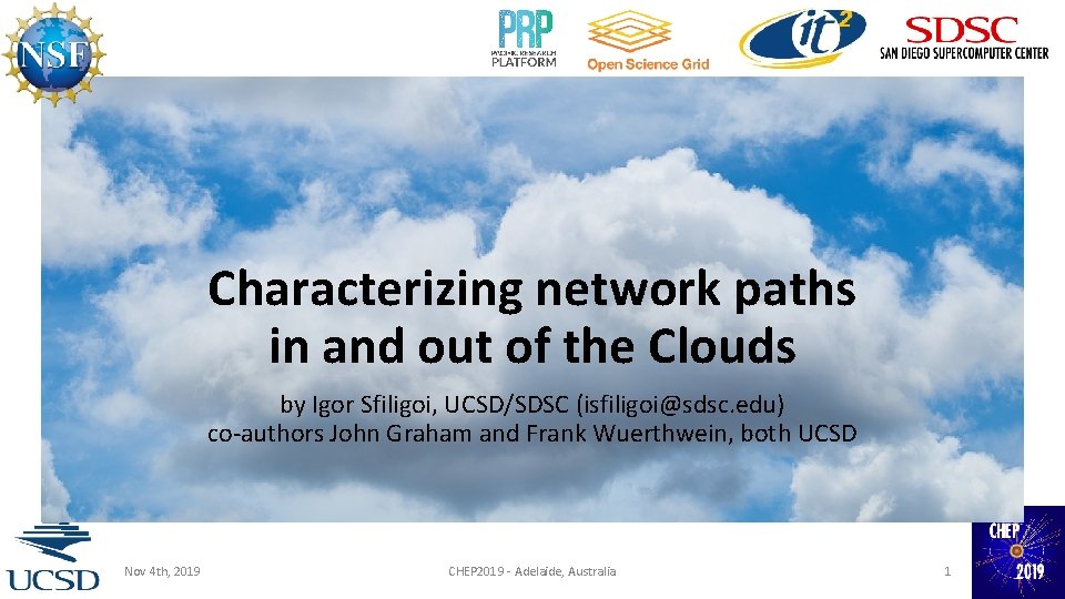 Characterizing network paths in and out of the