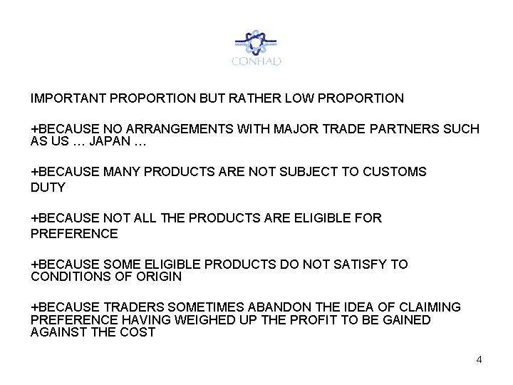 PREFERENTIAL RULES OF ORIGIN A GLOBAL EU TRADE