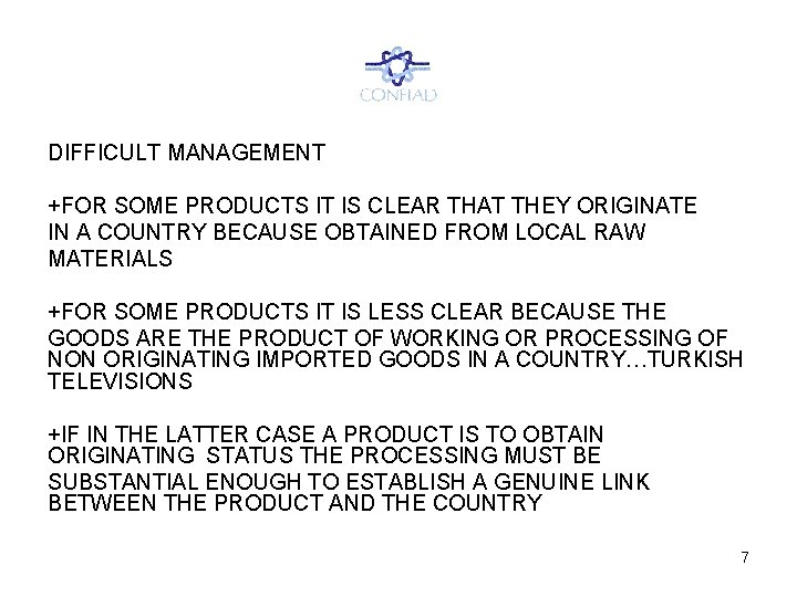 PREFERENTIAL RULES OF ORIGIN A GLOBAL EU TRADE