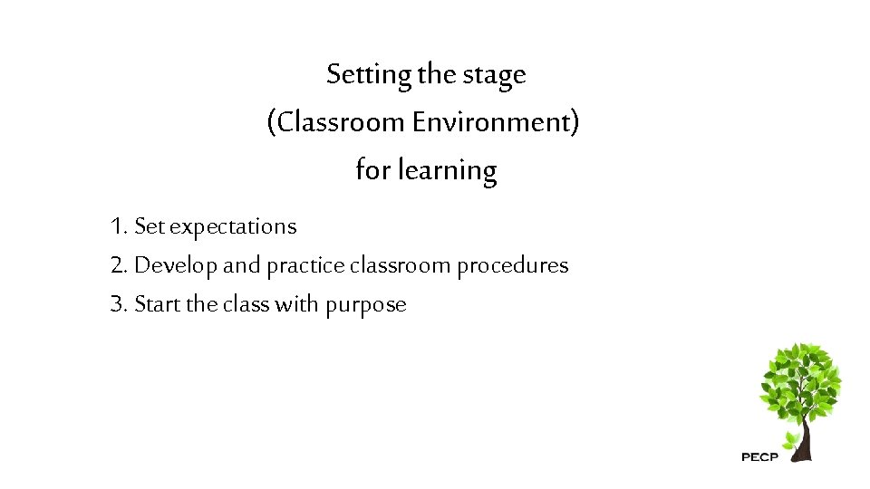Welcome PEC Session 2 Pathway to a Professional